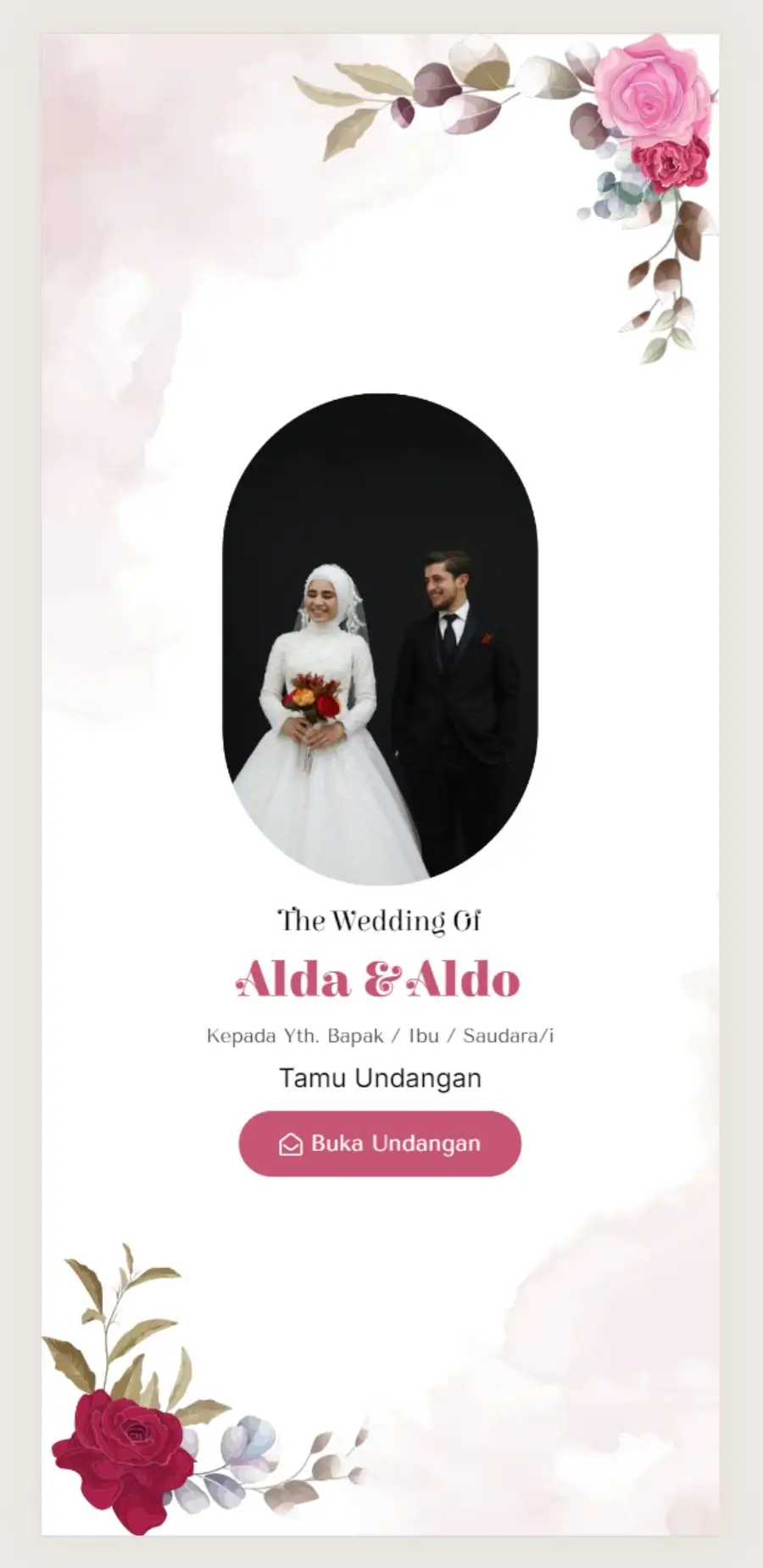 The Wedding of Aldo dan Alda (FL02) - Invition.id