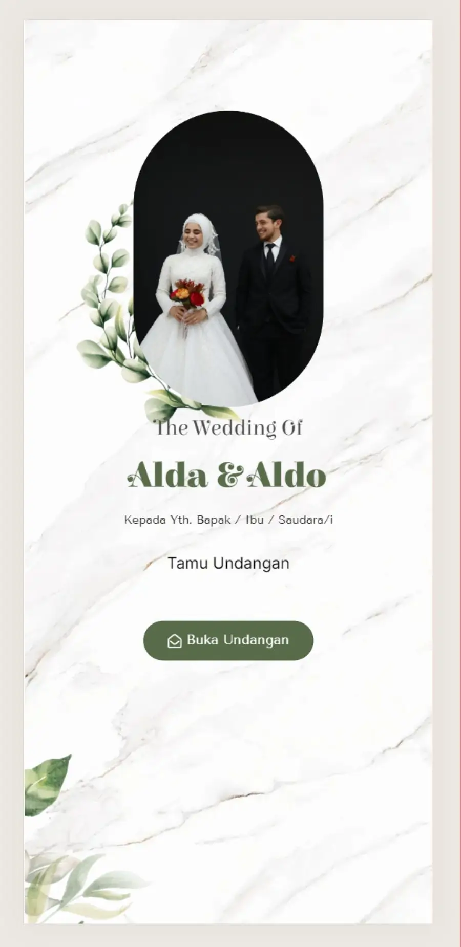 The Wedding of Aldo dan Alda (LX02) - Invition.id
