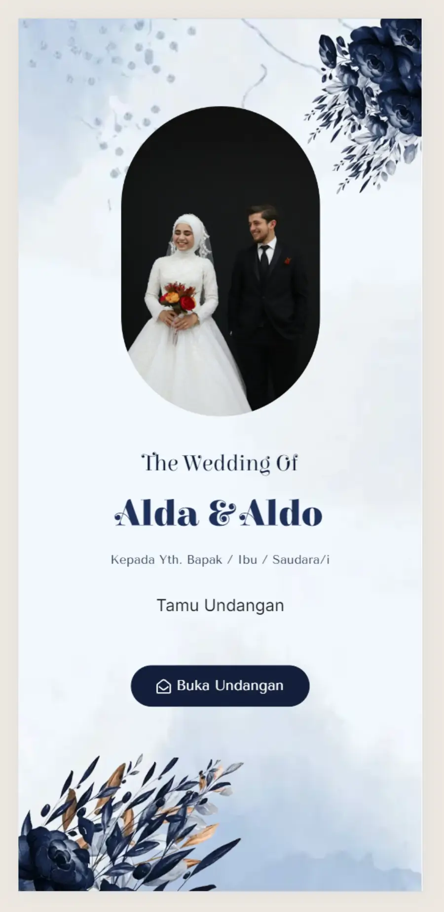 The Wedding of Aldo dan Alda (LX04) - Invition.id