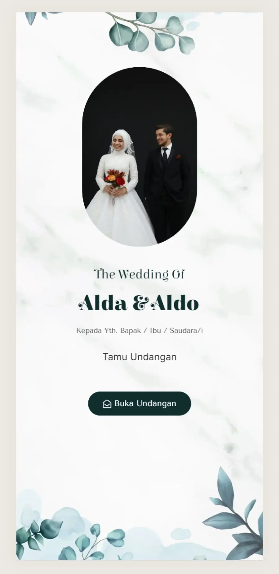 The Wedding of Aldo dan Alda (LX05) - Invition.id